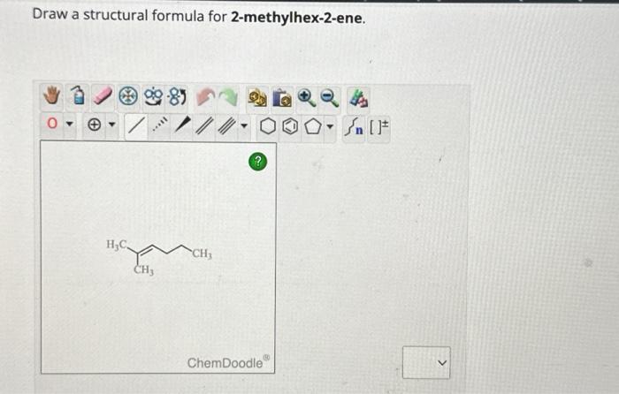 Solved Draw a structural formula for | Chegg.com
