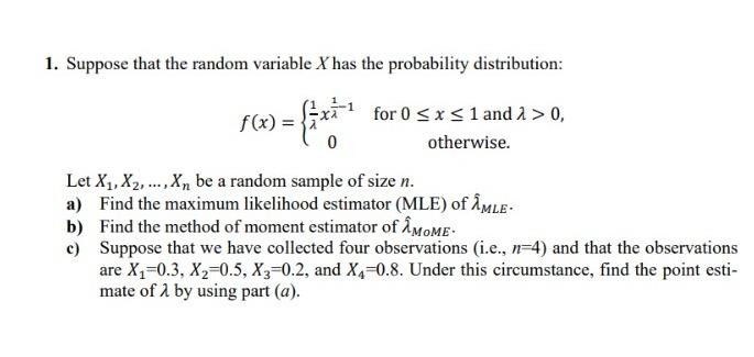 Solved Suppose that the random variable x ﻿has the | Chegg.com