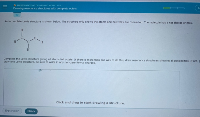 Solved an incomplete Lewis structure is shown below. The | Chegg.com