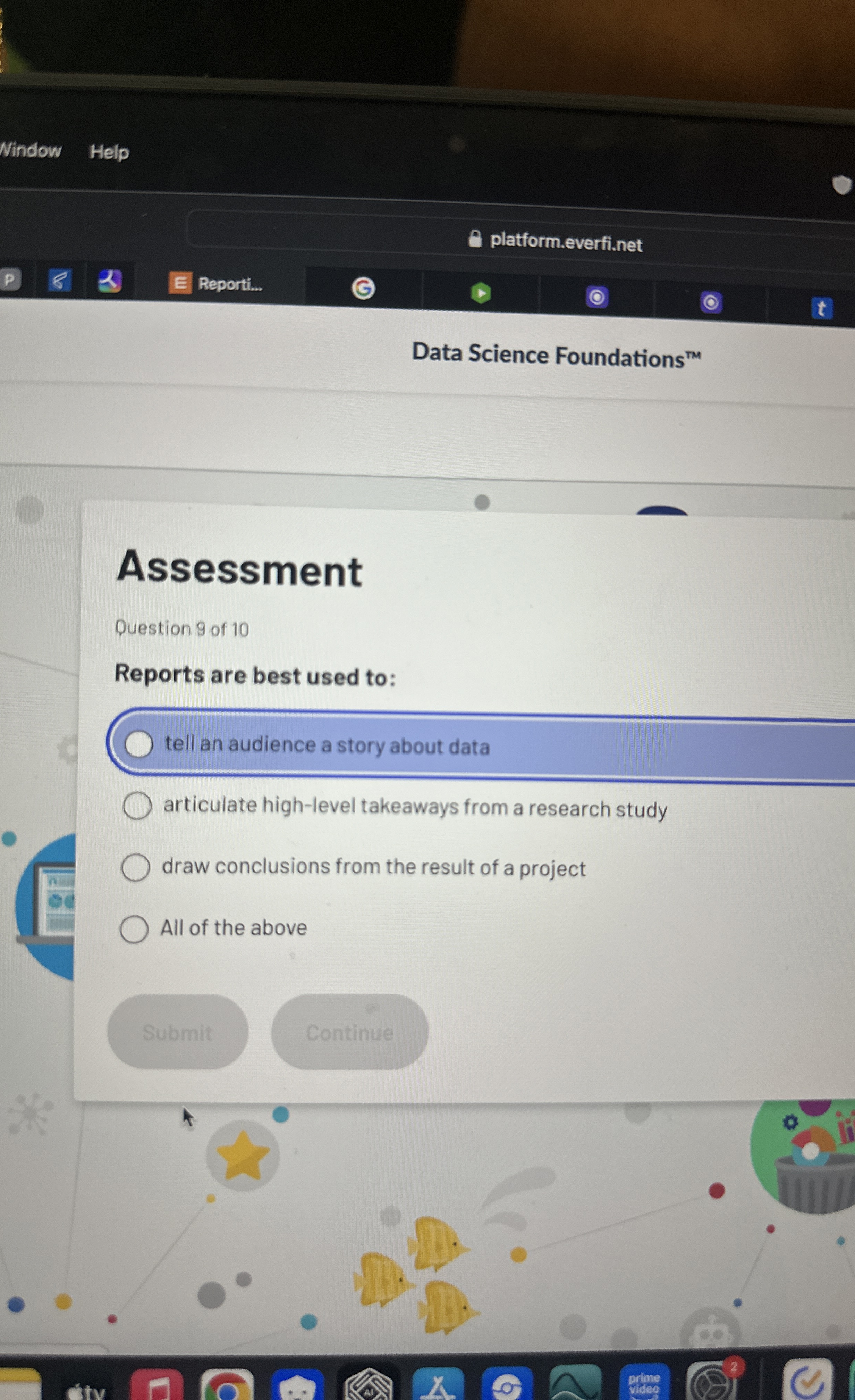 Solved NindowHelpplatform.everfi.netReporti...Data Science | Chegg.com