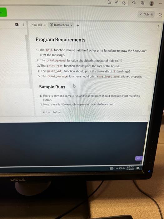 Solved The Assignment Write a program with minimal comments | Chegg.com