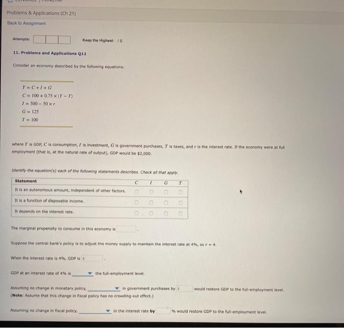 Solved Problems & Applications (Ch 21) Back to Assignment | Chegg.com