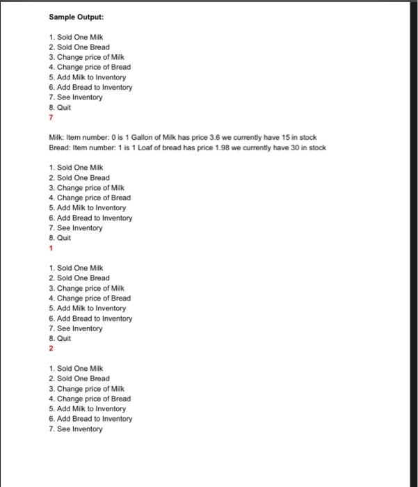 Solved Concept Summary 1. Class design 2. Encapsulation | Chegg.com
