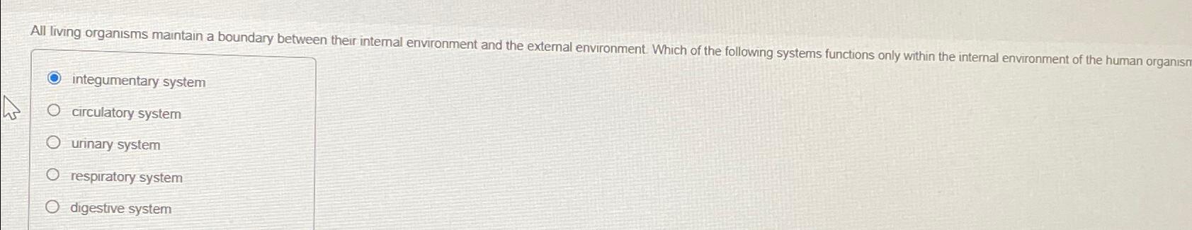 Solved All living organisms maintain a boundary between | Chegg.com