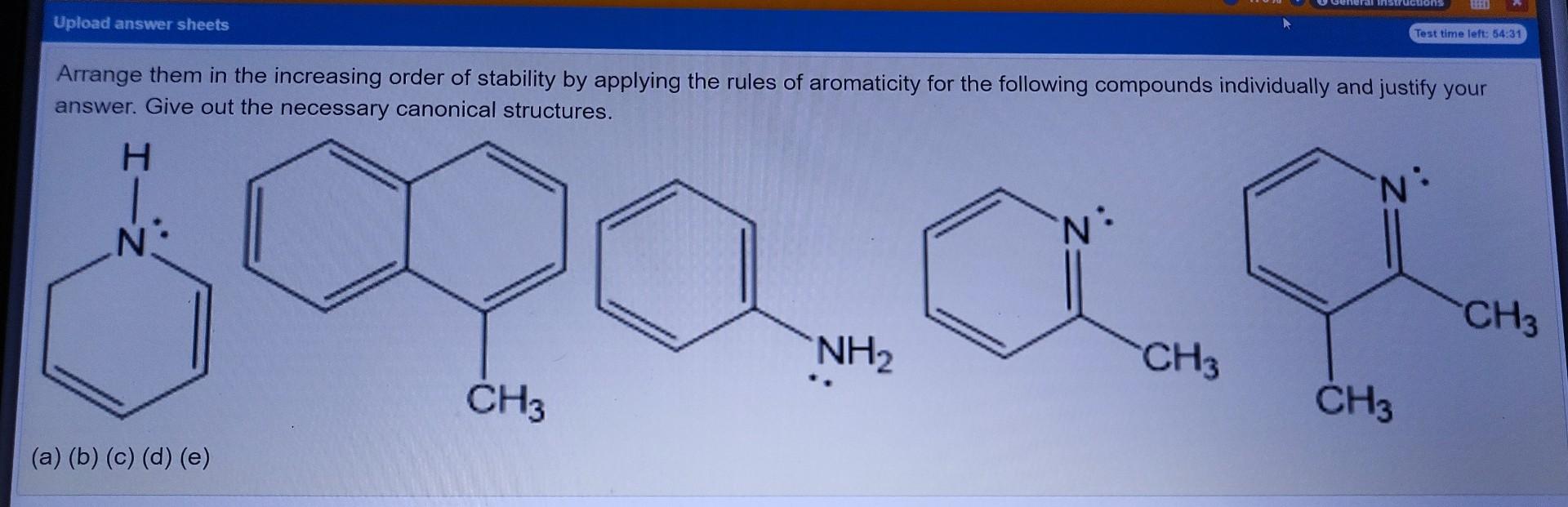 Solved instructions BEED Test time left: 54:31 Upload answer | Chegg.com