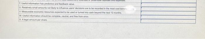 Solved E2-1 (Static) Matching Definitions with Terms LO2-1, | Chegg.com