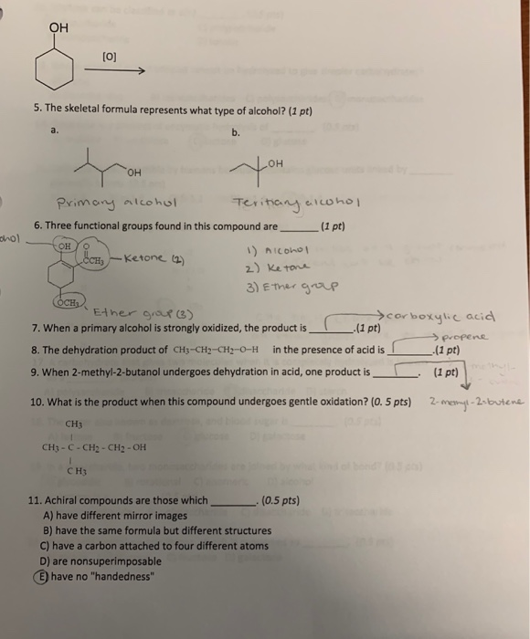 Solved 1. Give the IUPAC name for the following compound: (4 | Chegg.com