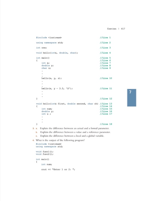 416 Chapter 7: User-Defined Functions Il 29. If a | Chegg.com