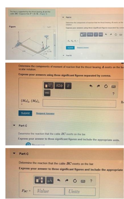 Solved scalar notation. Express your answers using three | Chegg.com