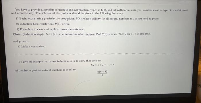 Solved 1. (Finite Collections of Sets: Fundamental | Chegg.com