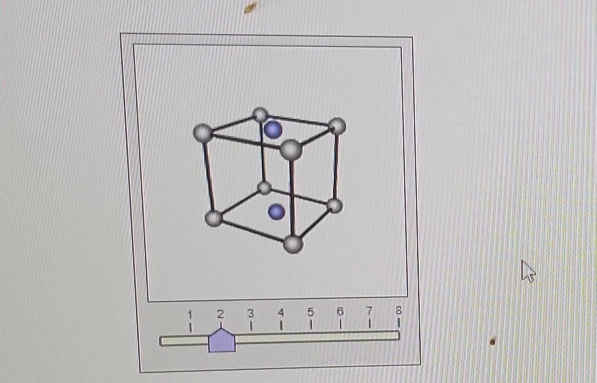 Solved Select the sketch that shows a portion of a crystal | Chegg.com