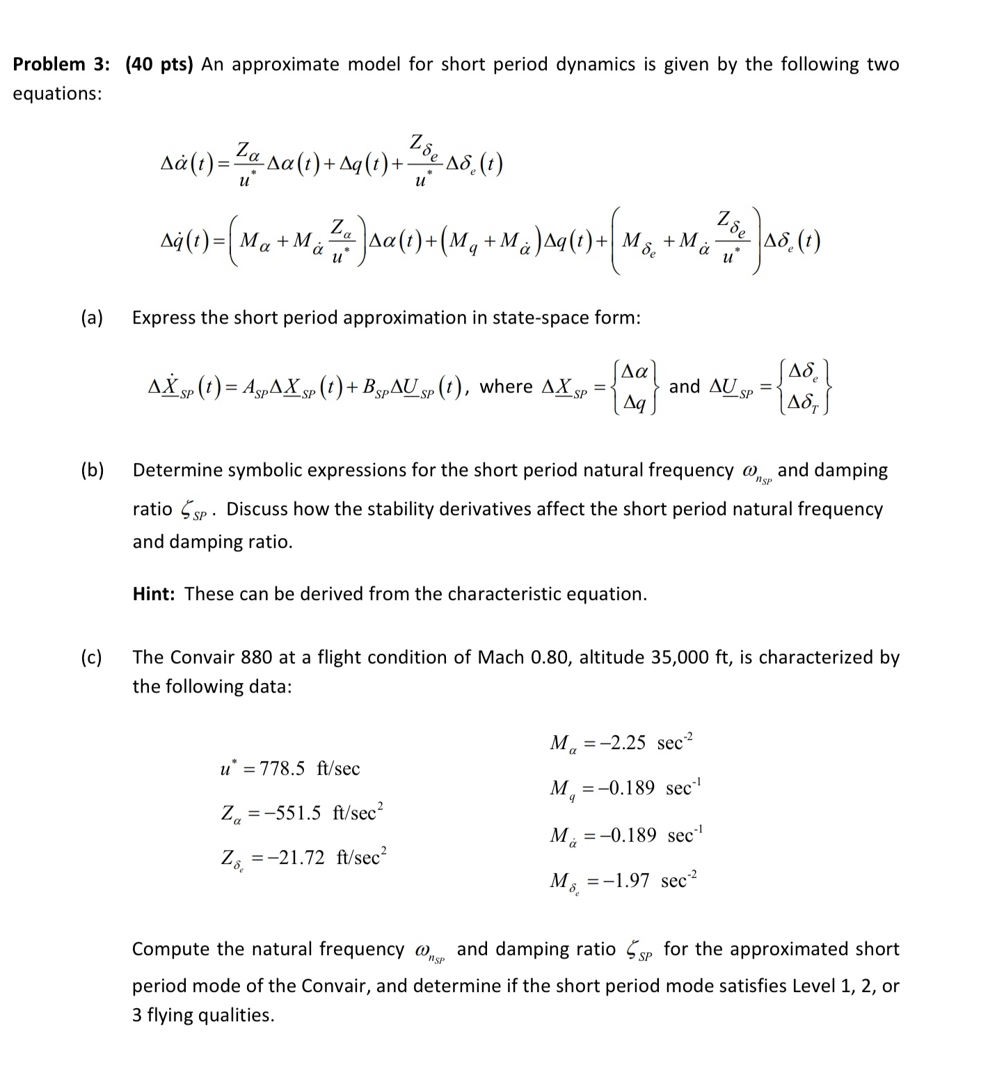 Solved Problem 3: (40 ﻿pts) ﻿An approximate model for short | Chegg.com