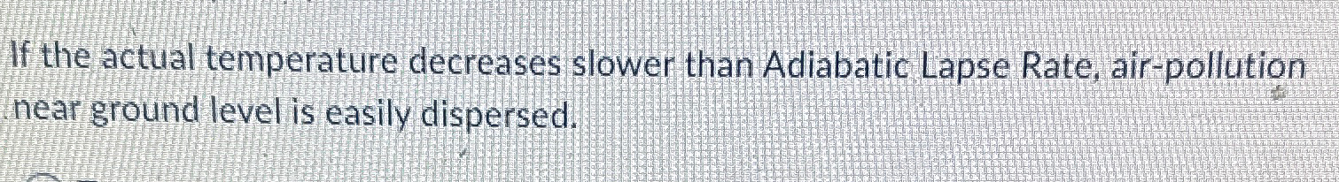 Solved If the actual temperature decreases slower than | Chegg.com