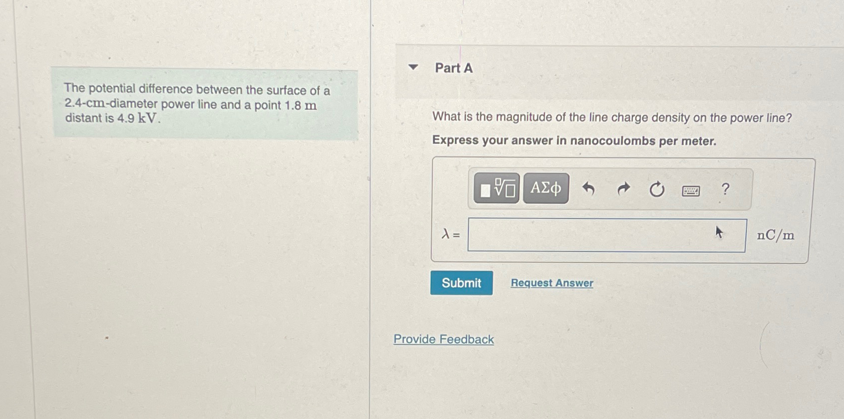 Solved The potential difference between the surface of a | Chegg.com