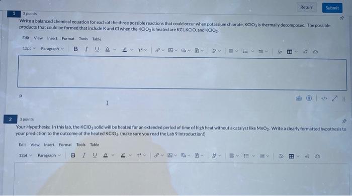 Solved Write a balanced chemical equation for each of the | Chegg.com