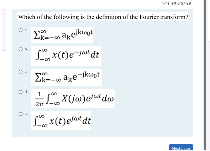 Solved Which of the following is the definition of the | Chegg.com