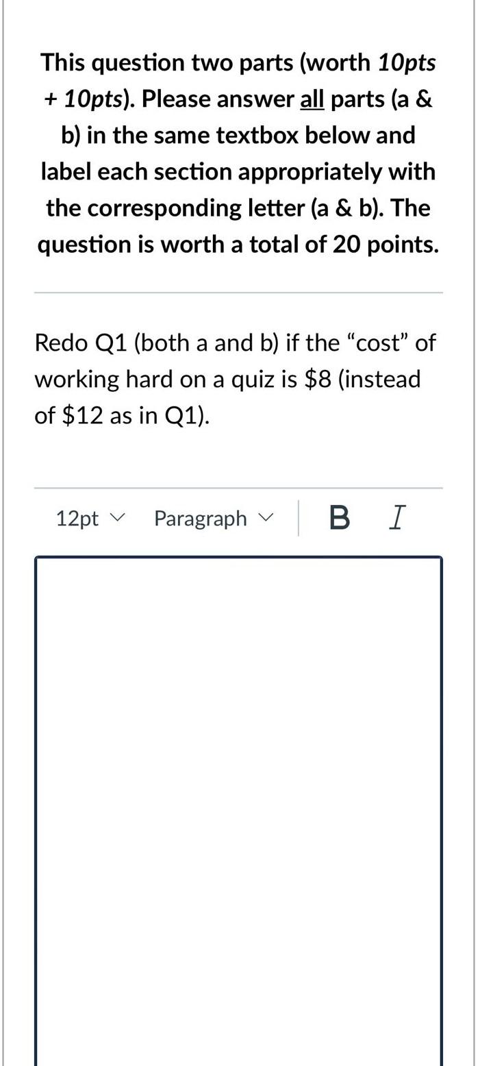 Solved This question two parts (worth 10pts +10 pts). Please | Chegg.com