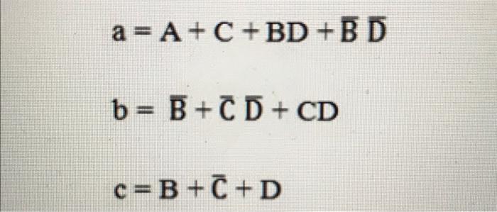 Solved Construct the logic circuit (Using Tinkercad) to | Chegg.com