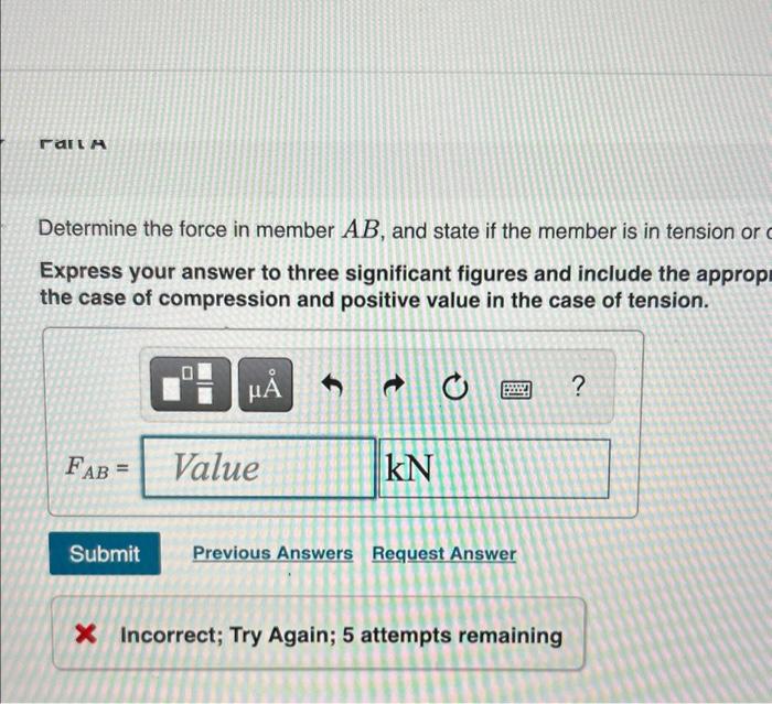 Solved Set P1=17kN and P2=7kN. (Figure 1)Determine the force | Chegg.com Solved Set P1=17kN and P2=7kN. (Figure 1)Determine the force | Chegg.com