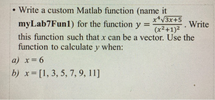 Solved Write an anonymous function that calculates the | Chegg.com