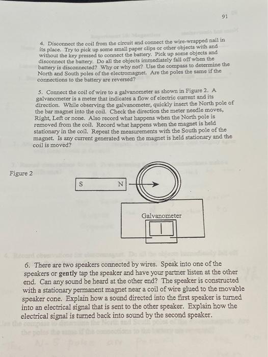 Solved Experiment 10: Magnetism Introduction Magnetism is a | Chegg.com