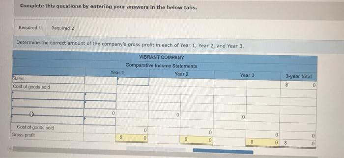 Solved Exercise 6-12 Analysis of inventory errors LO A2 | Chegg.com