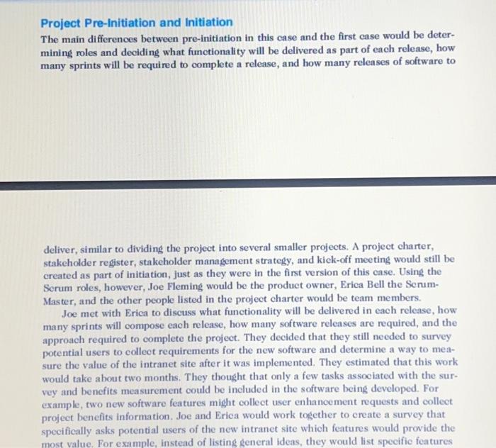 Solved Assignment # 1: Predictive Approach and Agile | Chegg.com