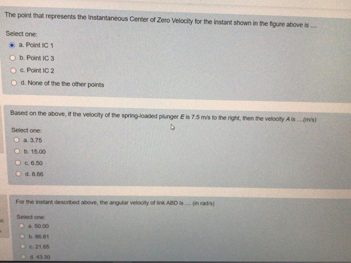 Solved Horizontal oscillation of the spring-loaded plunger | Chegg.com