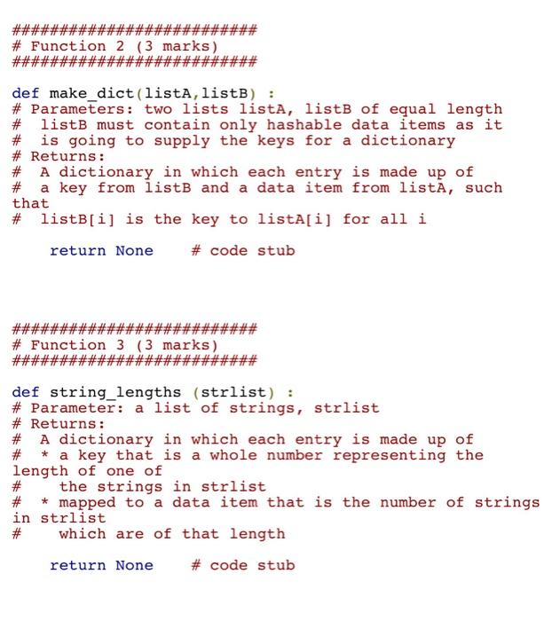 Solved To Implement A Set Of Functions That Operate On