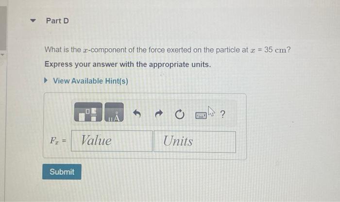 Solved A system in which only one particle can move tas the | Chegg.com