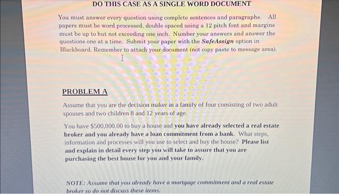 You must answer every question using complete | Chegg.com