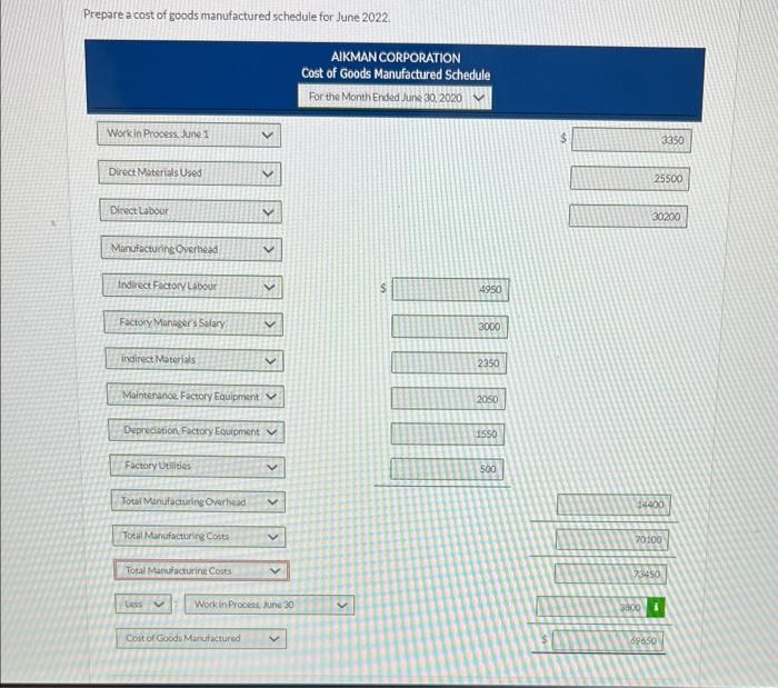 Solved Prepare an income statement through gross profit for | Chegg.com