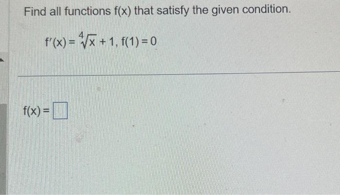 Solved Given F′ X 4x 5 Compute F 5 −f 3 F 5 −f 3 Find