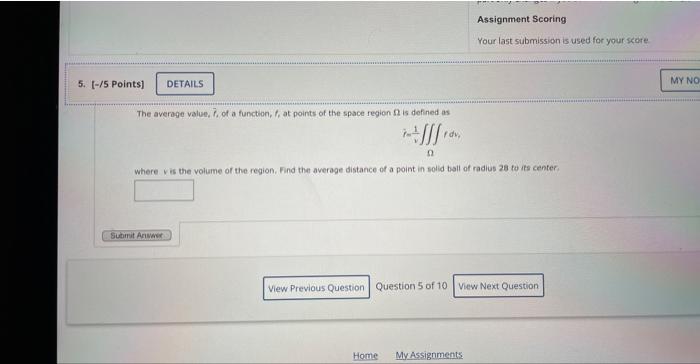 Solved The average value, f, of a function, f, at points of | Chegg.com