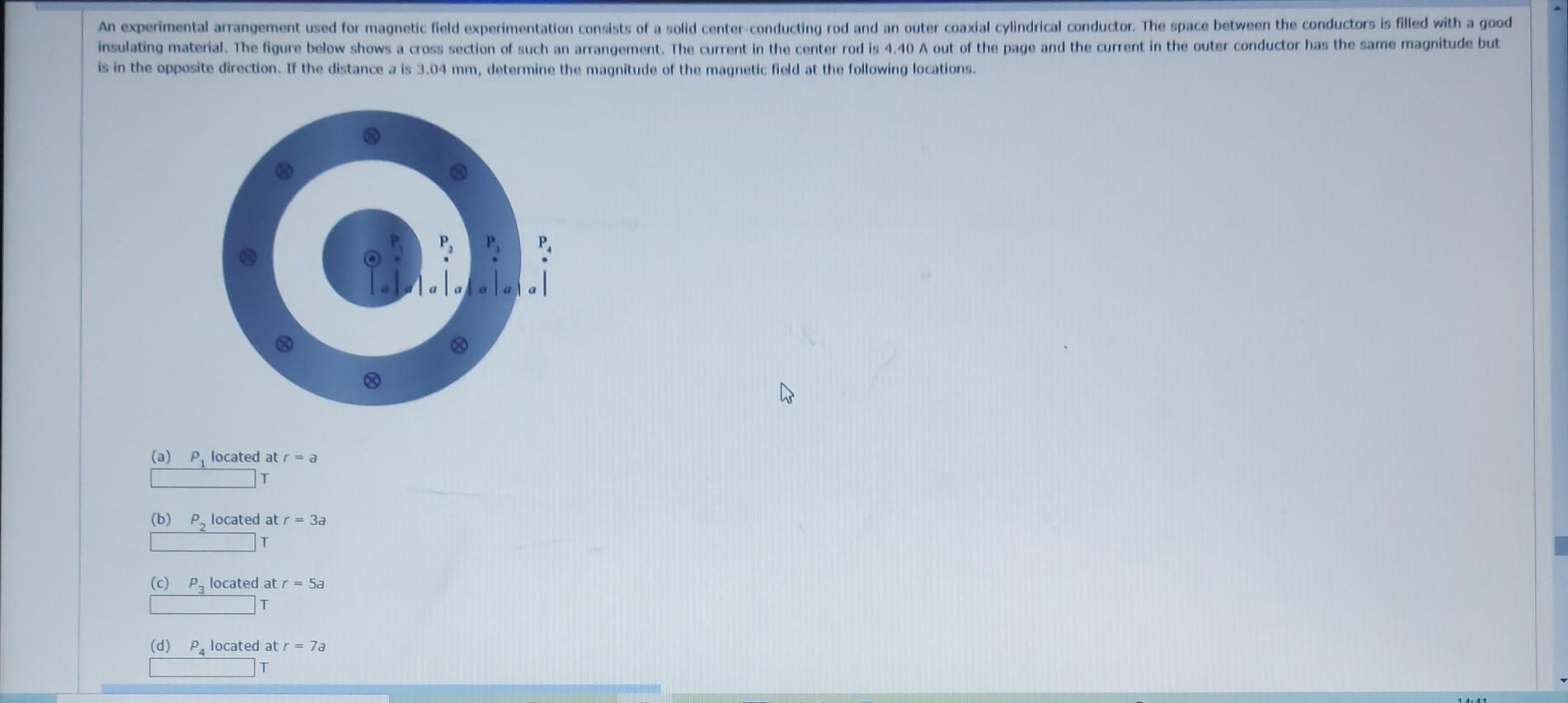Solved is in the opposite direction. If the distance a is | Chegg.com