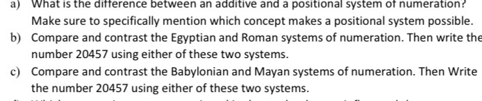 Solved a) What is the difference between an additive and a | Chegg.com