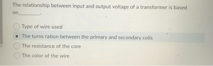 Solved The relationship between input and output voltage of | Chegg.com
