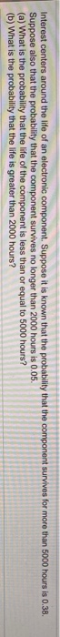 Solved Interest Centers Around The Life Of An Electronic Chegg solved-interest-centers-around-the-life-of-an-electronic-chegg
