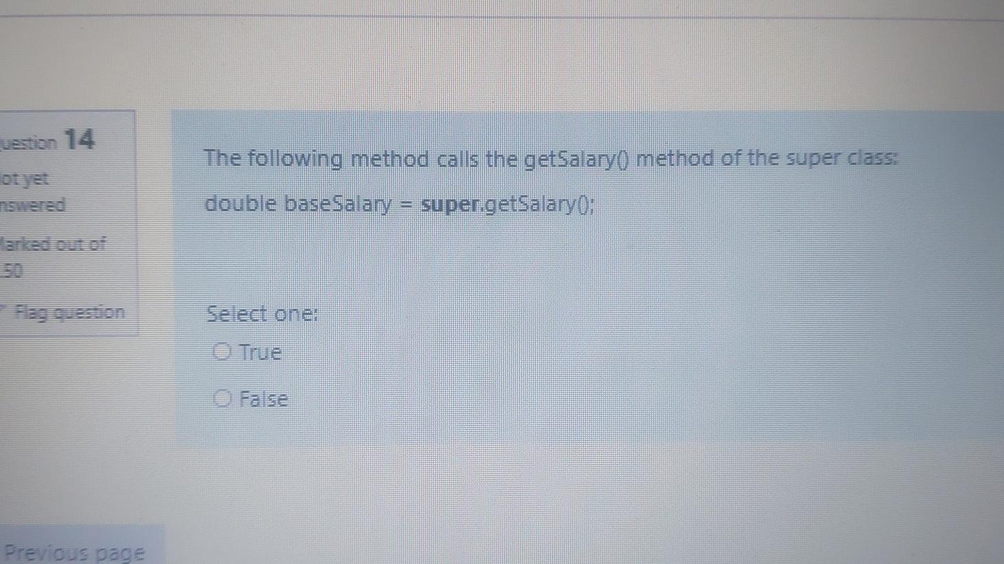 Solved The following is a valid interface definition in Java | Chegg.com