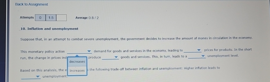Solved Back to AssignmentAttempts \table[[0,1.5,]]Average | Chegg.com
