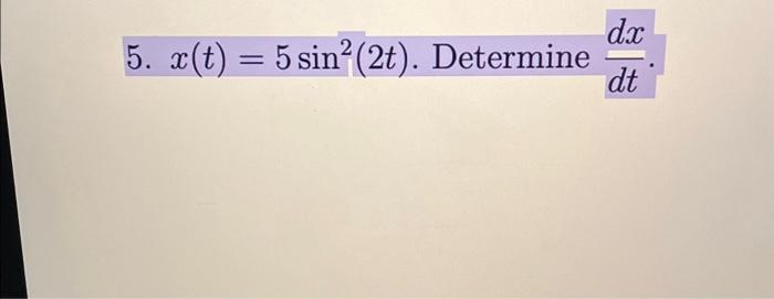 Solved not sure in determining the outside function for the | Chegg.com