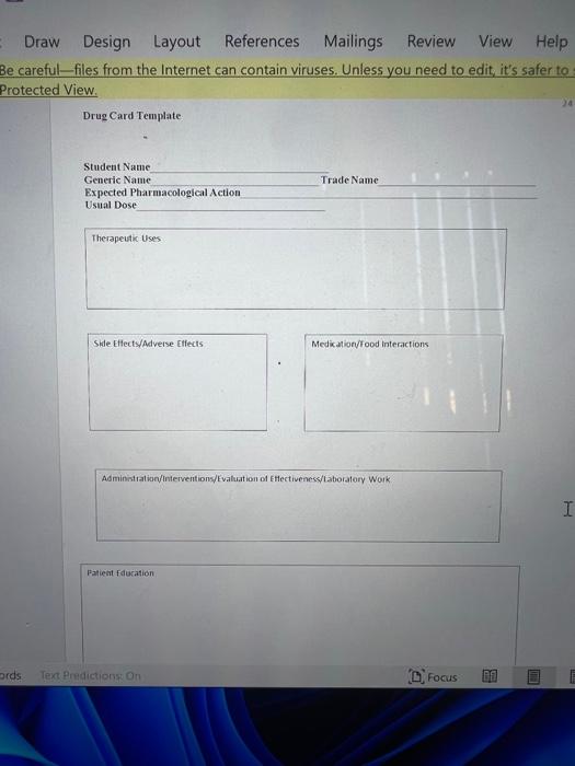 Solved Draw Design Layout References Mailings Review View | Chegg.com