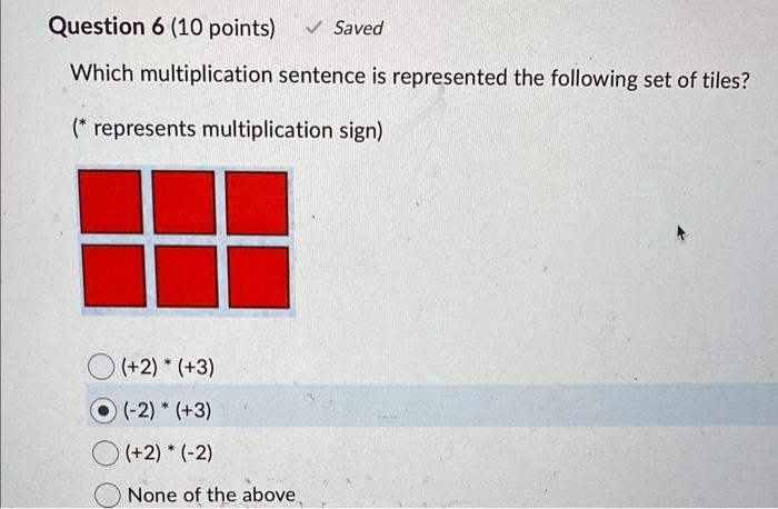 Solved Which multiplication sentence is represented the | Chegg.com