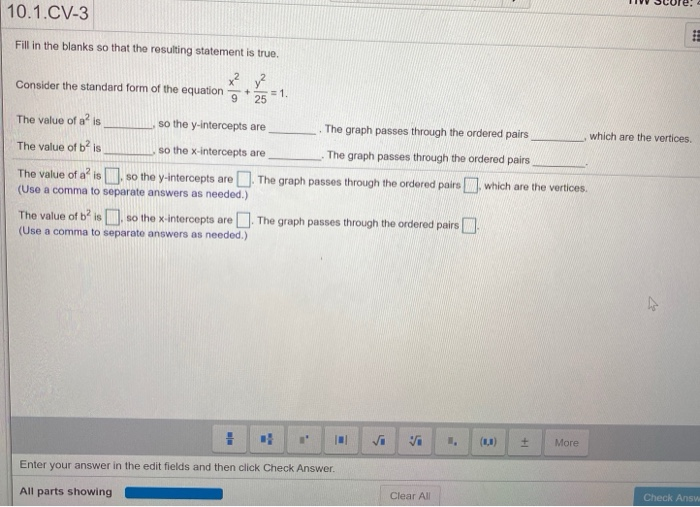 Solved TIVV Scule! 10.1.CV-3 Fill in the blanks so that the | Chegg.com