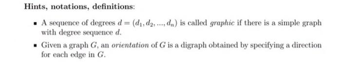 Solved Hints, notations, definitions: - A sequence of | Chegg.com