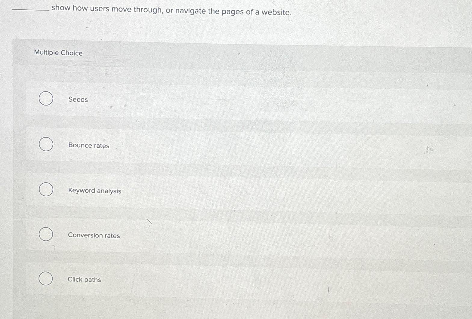 Solved show how users move through, or navigate the pages of | Chegg.com