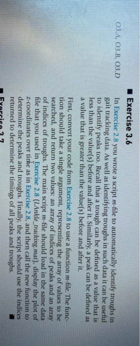 Solved 03.A, O3.B, O3.D Exercise 3.6 In Exercise 2.8 you | Chegg.com