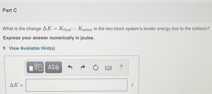 Solved Block 1 Of Mass M1 4 10 Kg Moves Along A