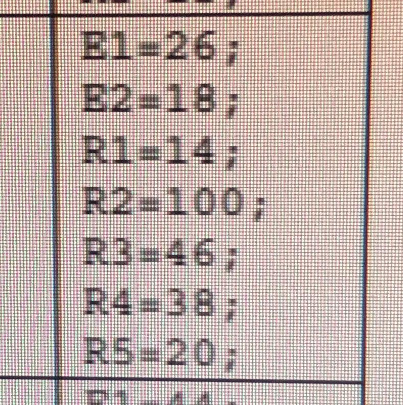 Solved Problem 1. (50 points). Using mesh analysis (format | Chegg.com