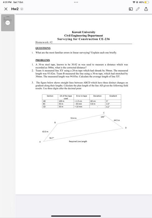 Solved 1. What are the most familiar erroes in linear | Chegg.com